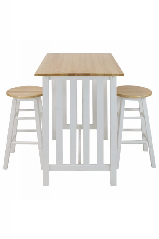 3pcs Breakfast Set made with Solid Wood - Casual Home