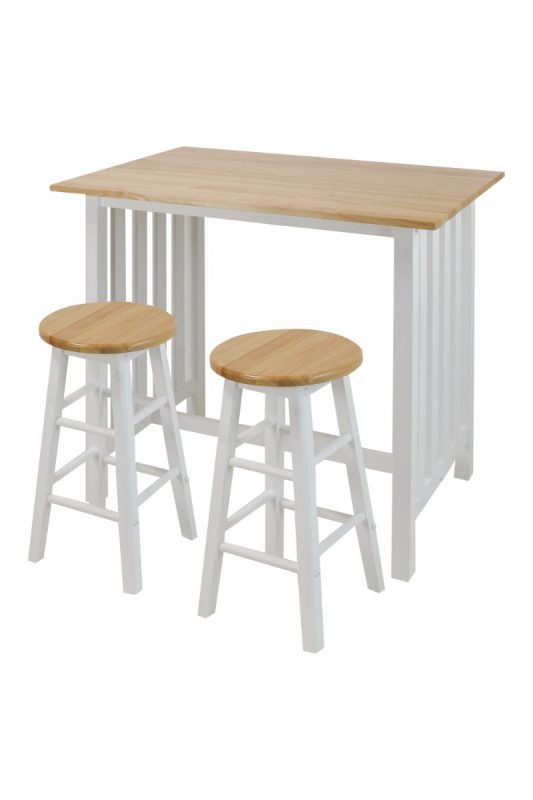 3pcs Breakfast Set made with Solid Wood - Casual Home