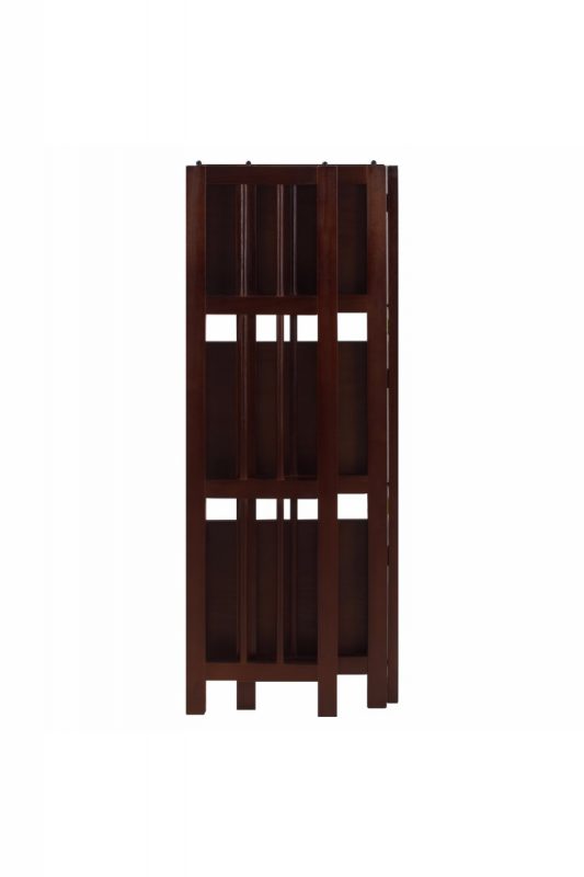 3-Shelf Folding Bookcase (14″ Wide) - Casual Home