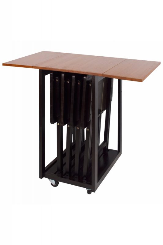 Drop Leaf Table with TV Tray - Casual Home