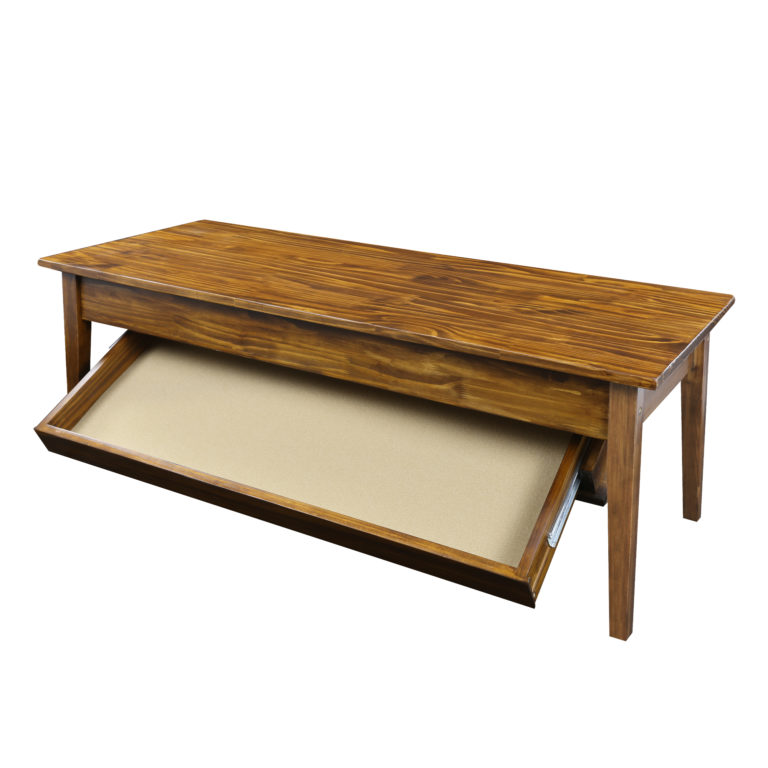 Kennedy Coffee Table with Concealed Drawer - Casual Home