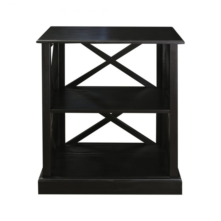 Jackson 3-Shelf Bookcase with Concealed Drawer, Concealment Furniture ...