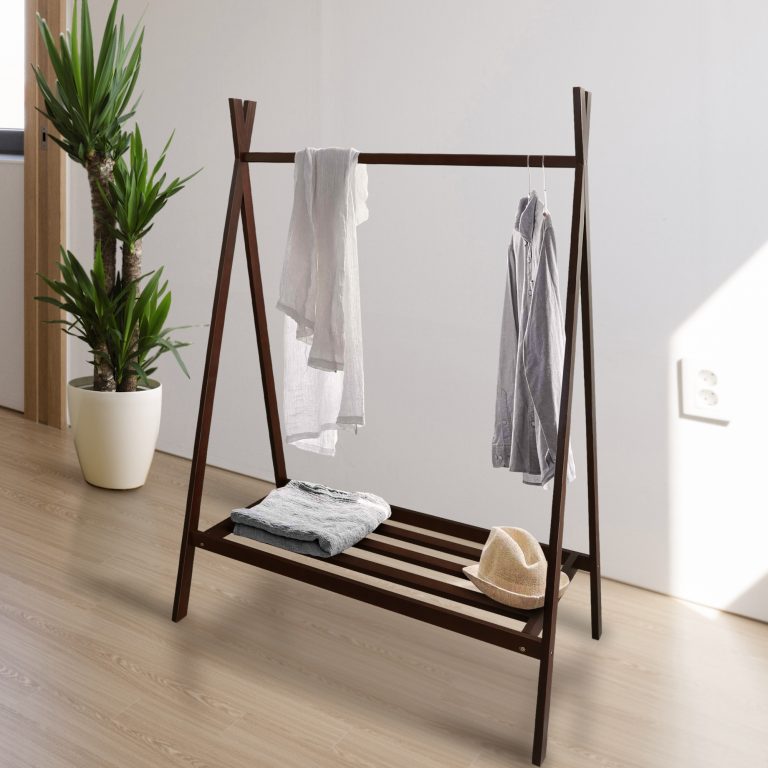 Teepee Coat Rack with Shelf - Casual Home