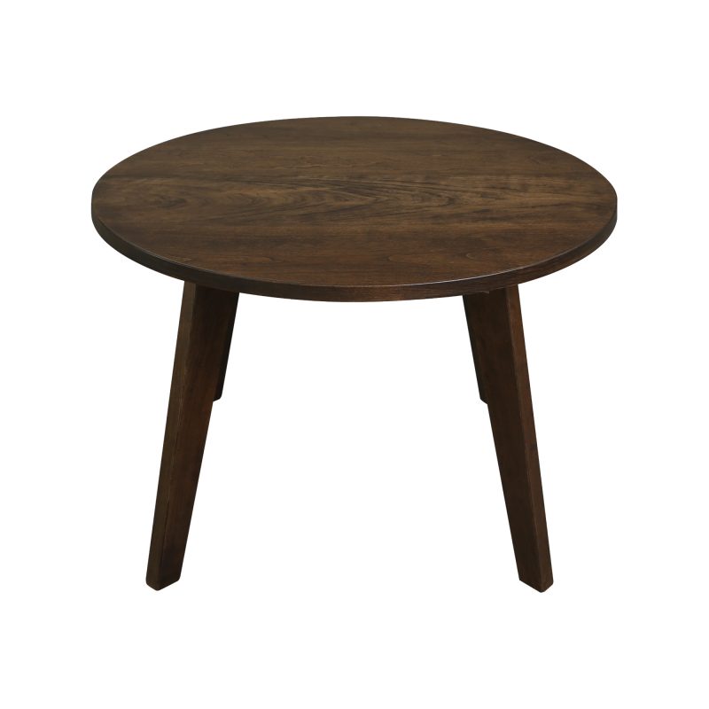 Solid Wood 24″ Round Coffee Table - Casual Home