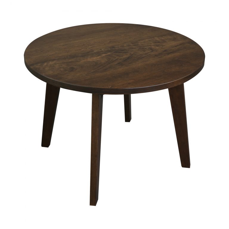 Solid Wood 24″ Round Coffee Table - Casual Home